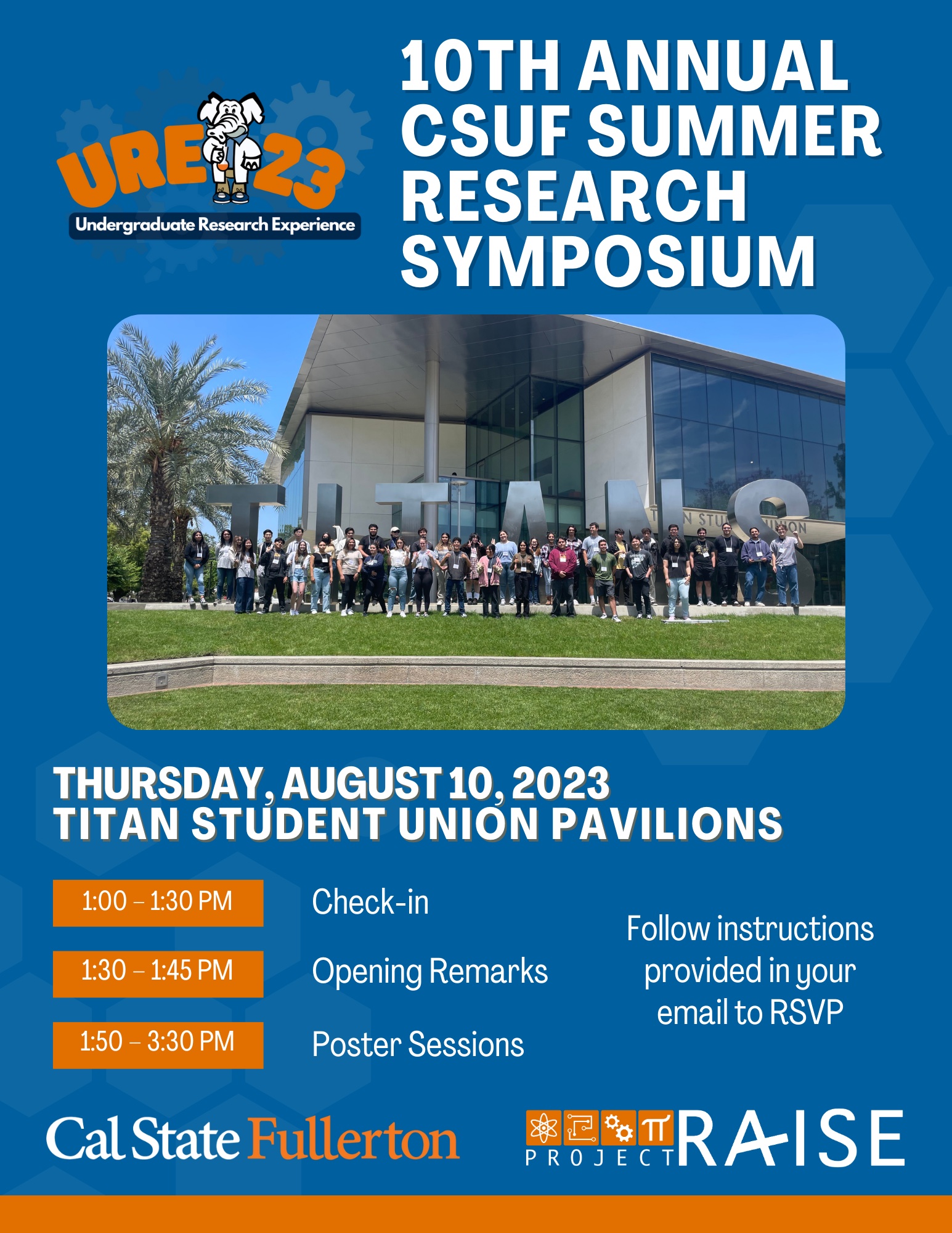 Summer Research Symposium - Project RAISE | CSUF